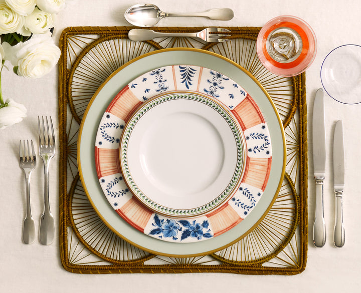 Green Milano Ceramic Dinner Plates – 10in/26cm (Set of 4) by ...