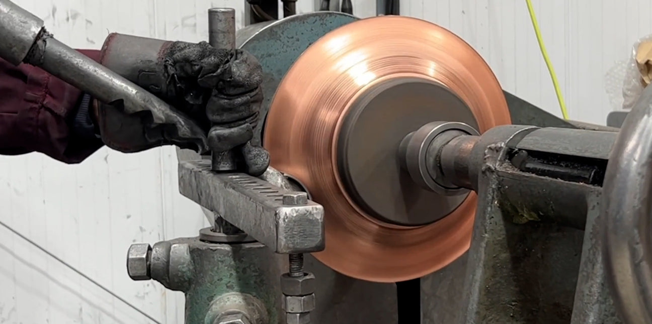 Metallics Spun Copper Lidded Saucepans (Set of 3) by Netherton Foundry ...