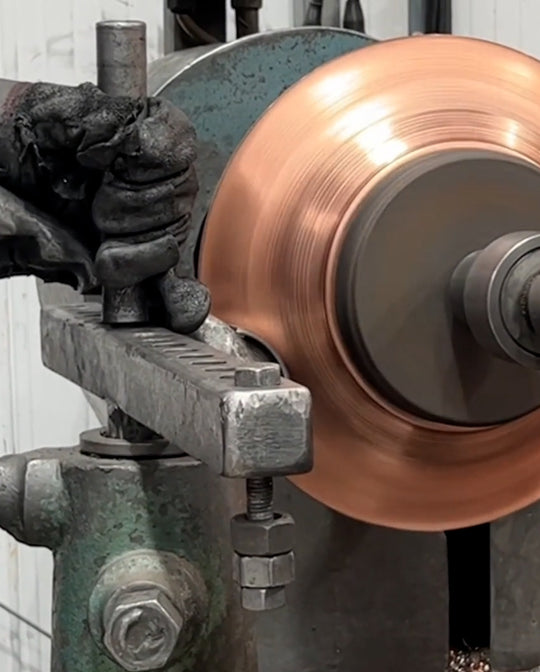 Metallics Spun Copper Lidded Saucepans (Set of 3) by Netherton Foundry ...