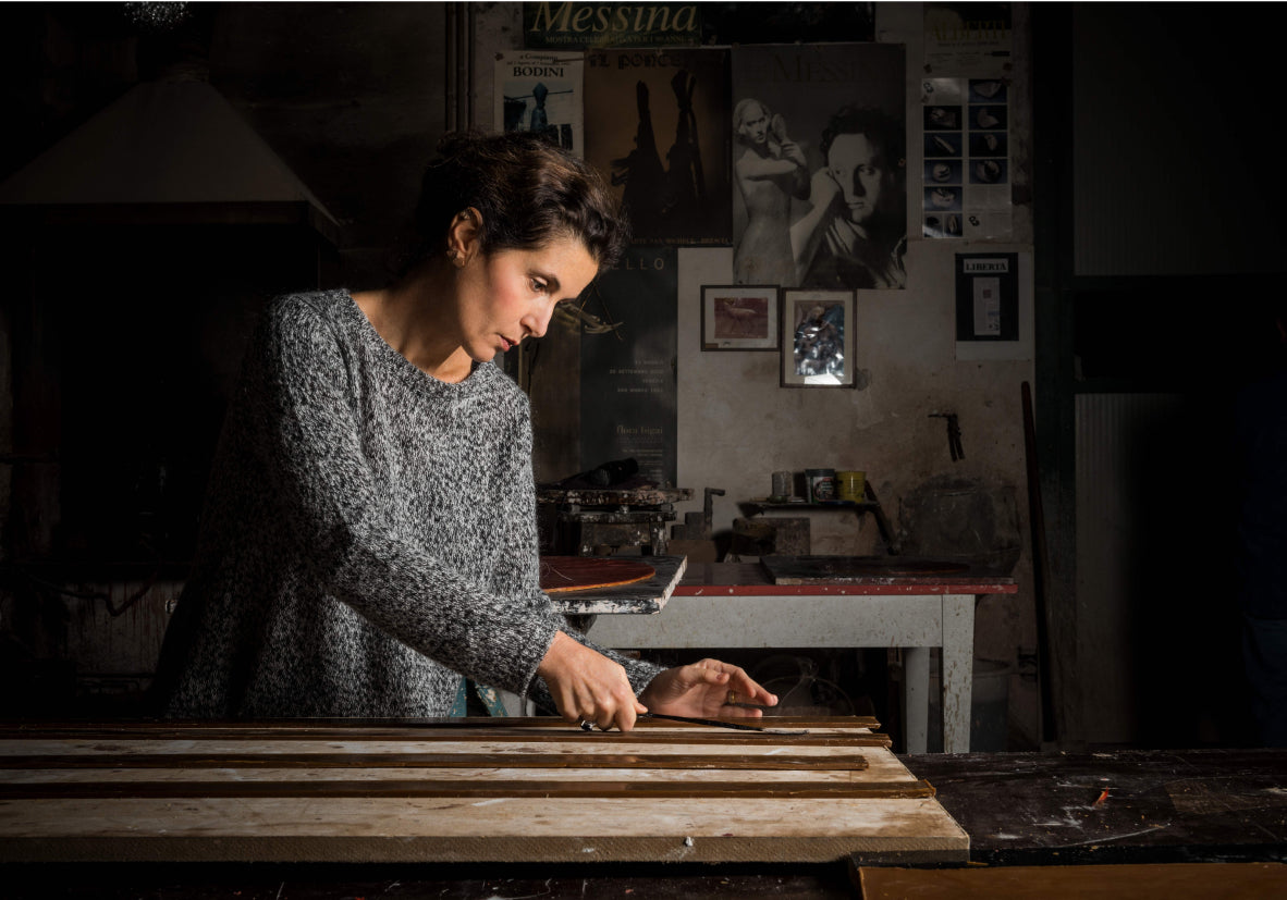 Metallics Naturalism Hand-Cast Bronze Bowl by Osanna Visconti | ABASK