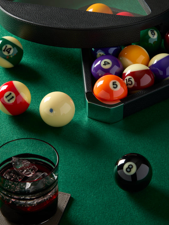 Red Leather Monopoly Set by Geoffrey Parker | ABASK US