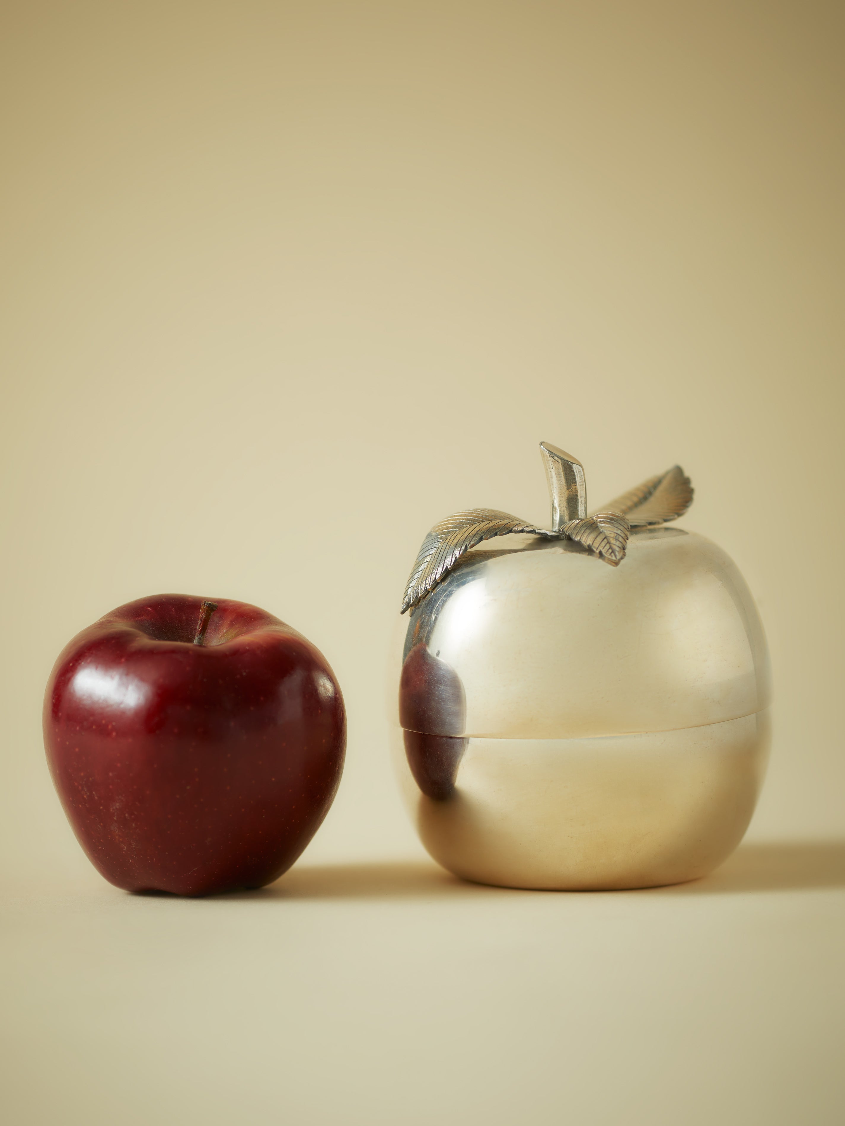 Silver 1980s Silver-Plated Apple by Antique and Vintage | ABASK