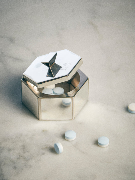 Silver 1960s Silver Apple Box by Antique and Vintage | ABASK