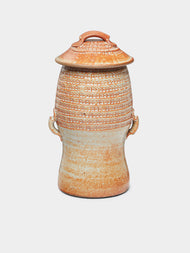 Green Ceramic Spaghetti Jar by Matthew Foster | ABASK UK