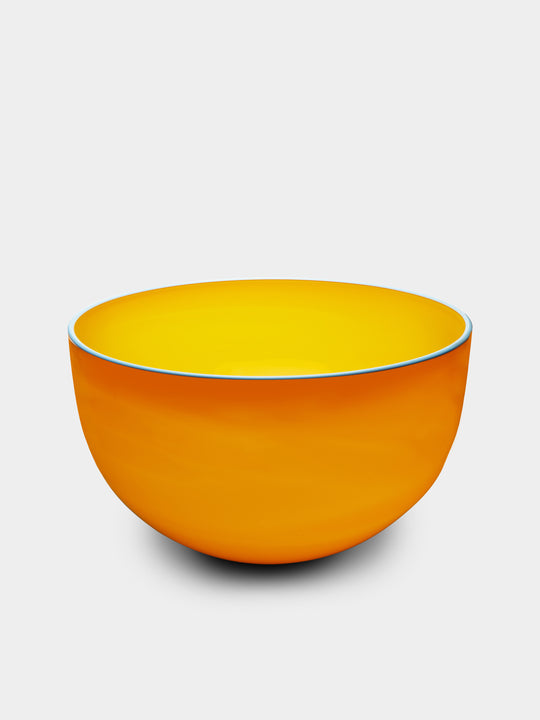 Blue Hand-Blown Glass Pourer by Andrew Iannazzi | ABASK US
