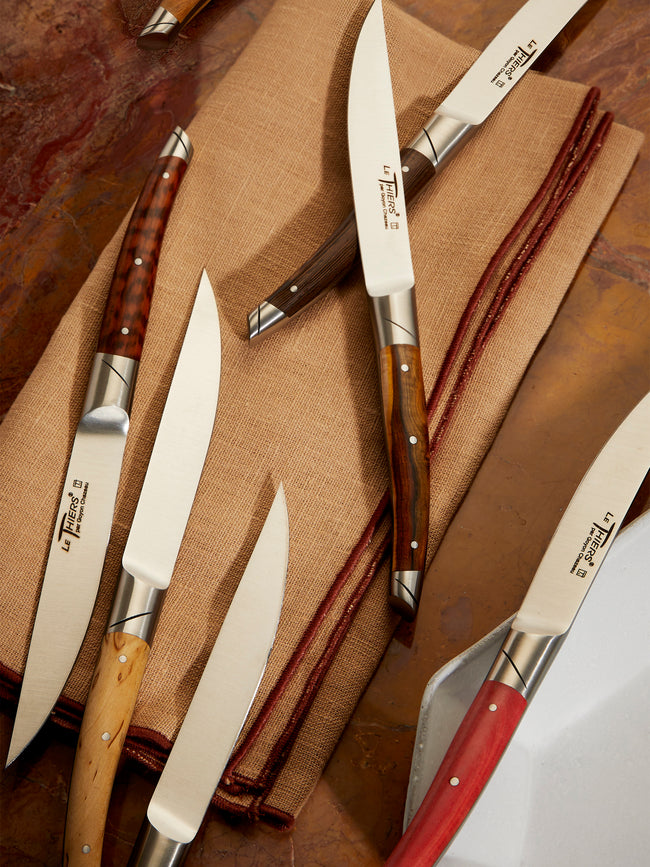 Multiple Le Thiers Avantage Assorted Wood Table Knives (Set of 12) by ...