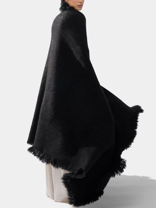 Blue Nostalgia Hand-Spun Yak Blanket by Norlha | ABASK US