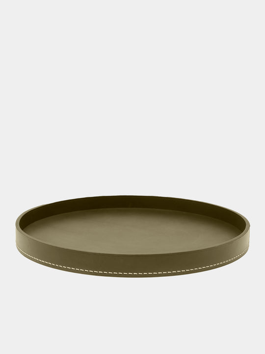 Red Marble Tray by Stoned | ABASK US