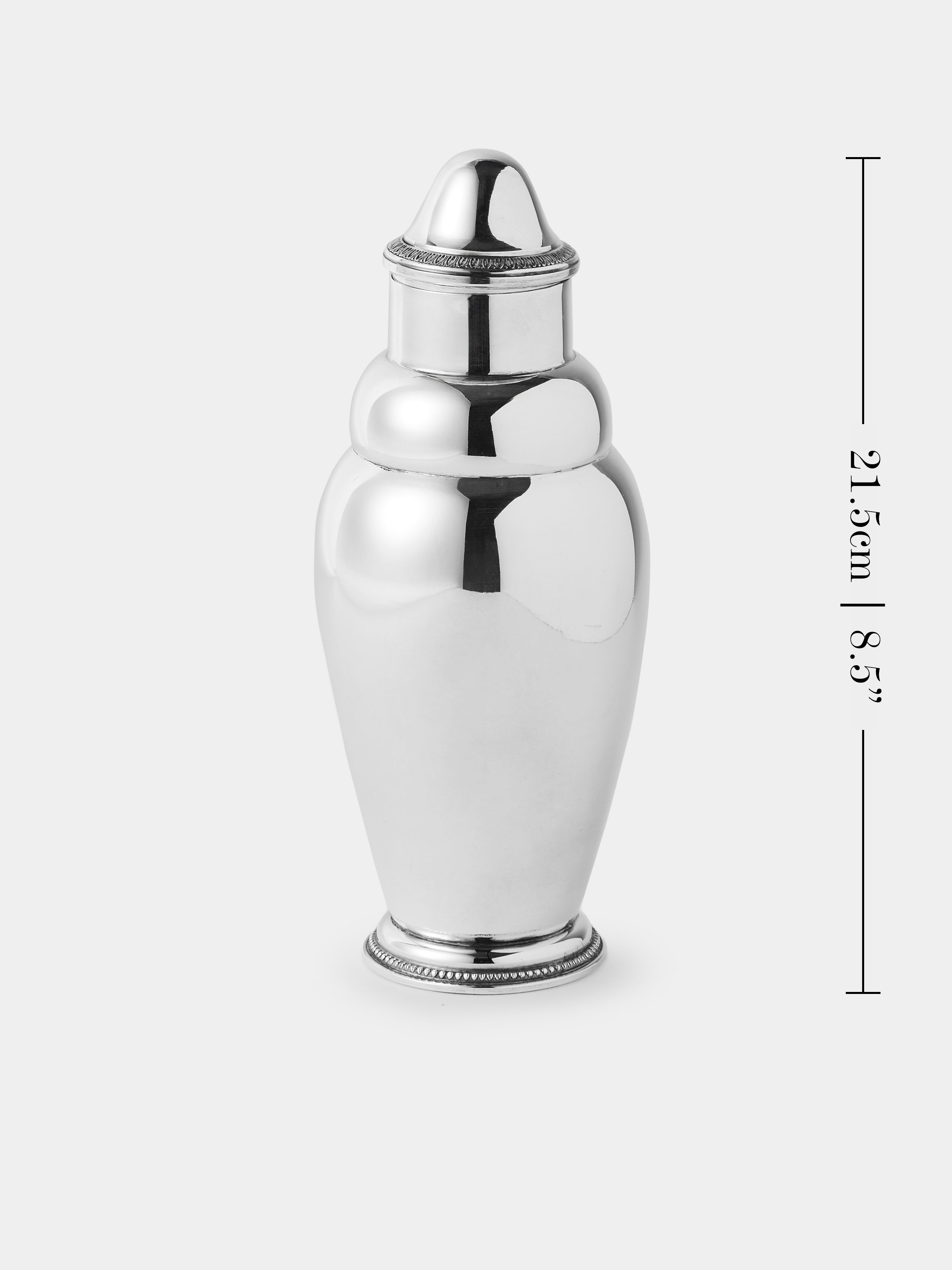 Silver 1960s Solid Silver Rocket Cocktail Shaker by Antique and Vintage ...