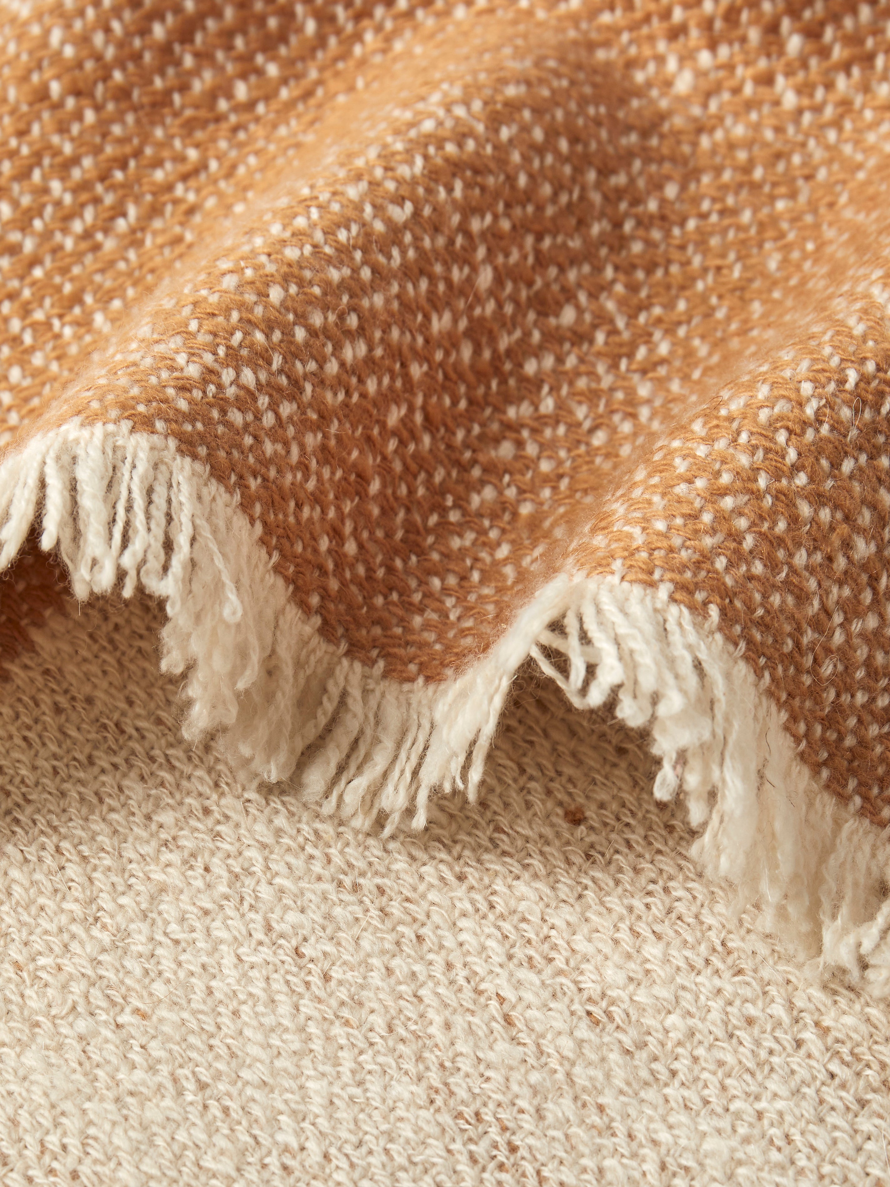 Multiple Jacquard Cashmere Throw (75in/1.9m) by Me & K | ABASK