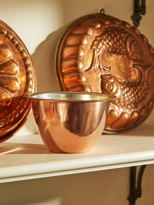 Metallics Spun Copper Lidded Saucepans (Set of 3) by Netherton Foundry ...