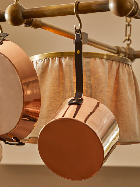 Metallics Spun Copper Lidded Saucepans (Set of 3) by Netherton Foundry ...