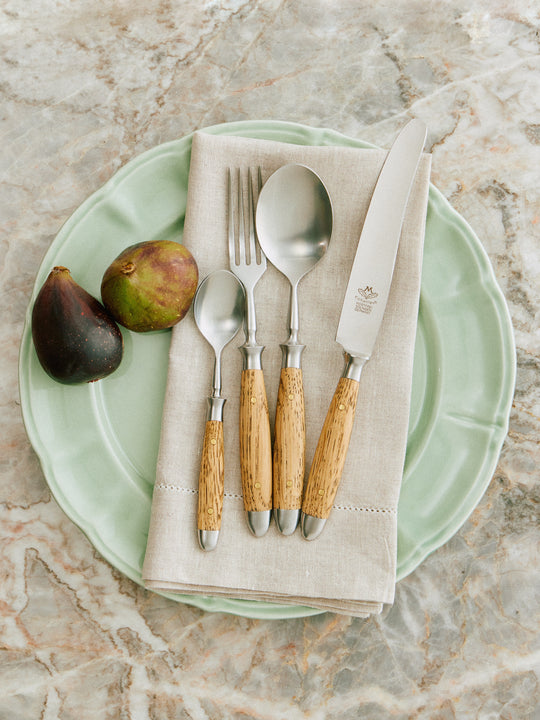 Silver Cluny Silver-Plated Dinner Cutlery (Set of 4) by Christofle ...