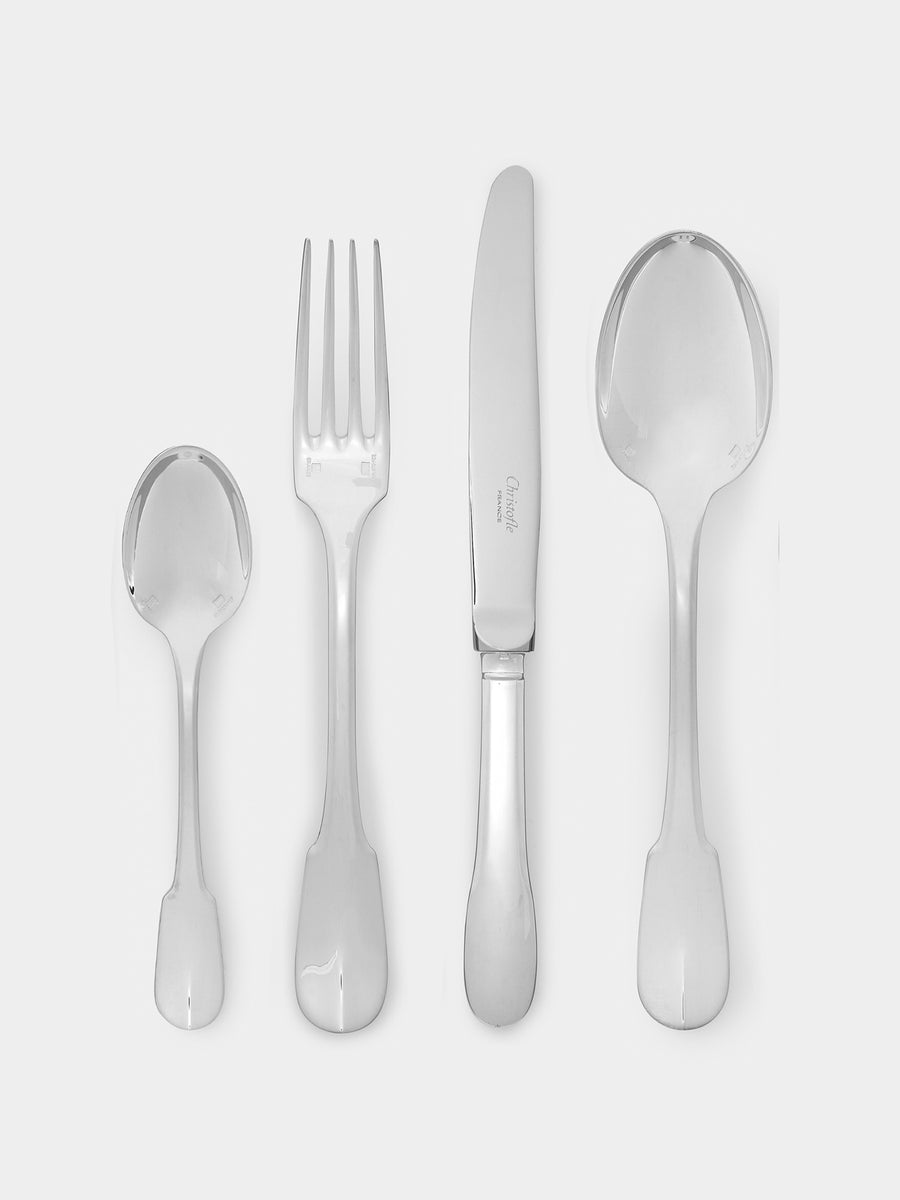 Silver Cluny Silver-Plated Dinner Cutlery (Set of 4 Pieces) by ...