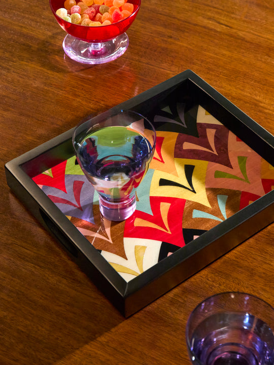 Multiple Triangle Wood Inlay Box by Biagio Barile | ABASK US