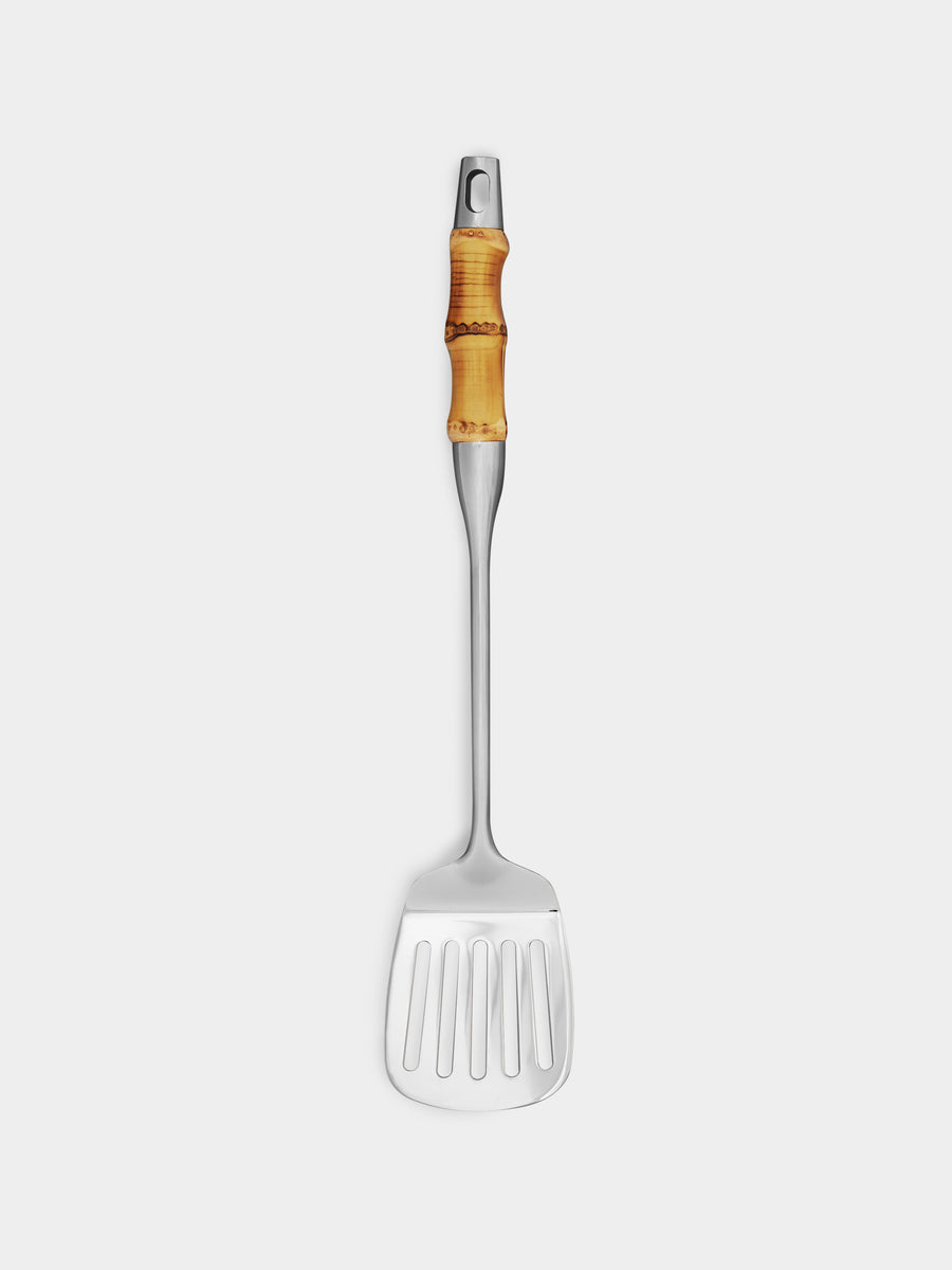 Brown Bamboo Cooking Utensils (Set of 5) by Lorenzi Milano | ABASK