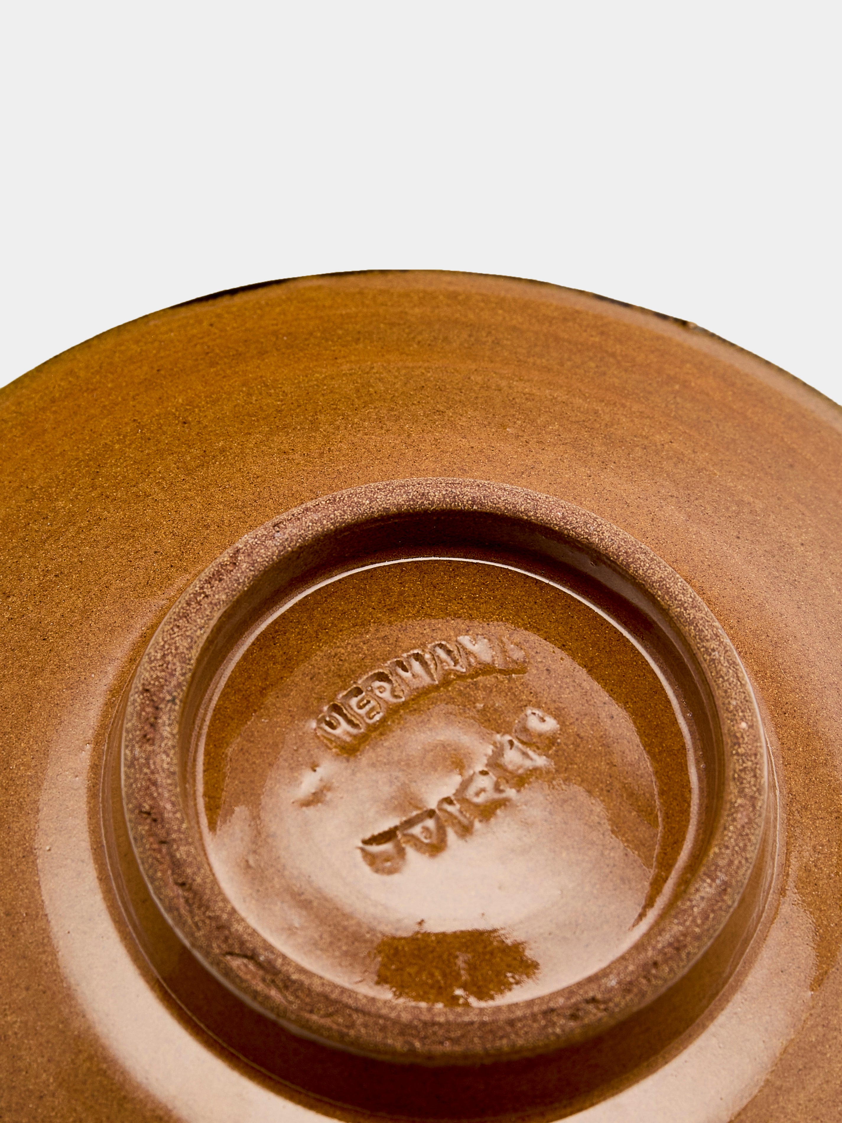 Brown Animals Hand-Painted Ceramic Raised Plates – 5.5in/14cm (Set of 6 ...