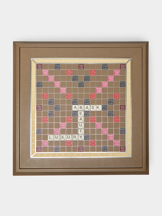 Brown African Mancala Board by Antique and Vintage | ABASK UK