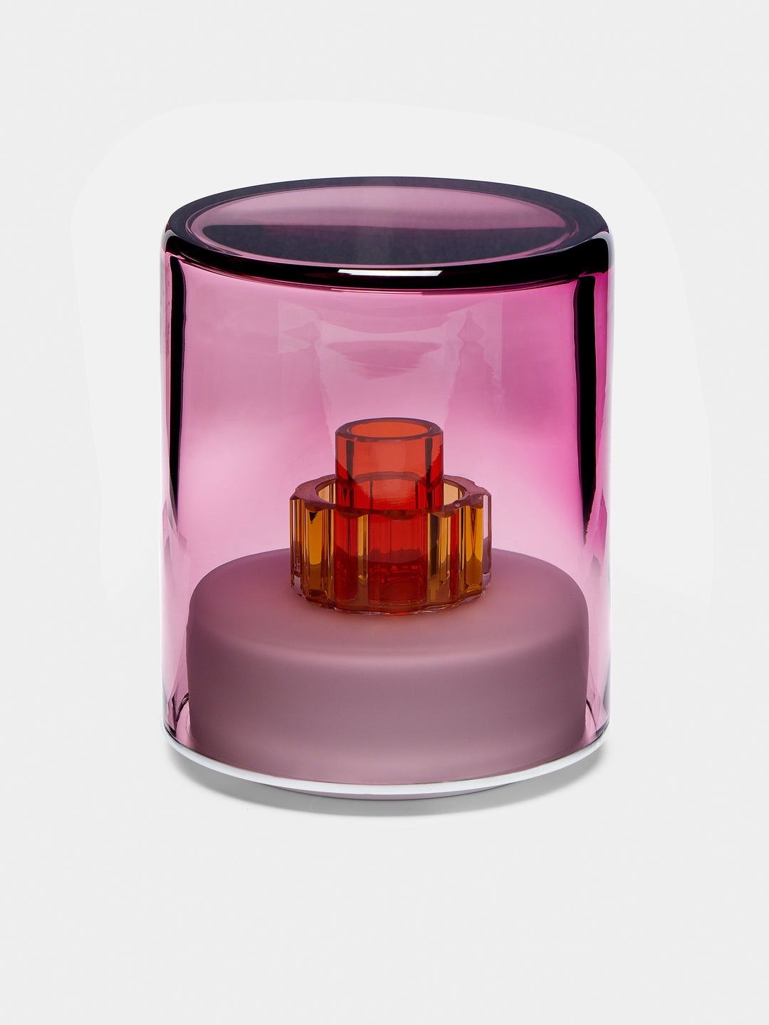 Purple Ametista II Hand-Blown Murano Glass Portable Table Light by ...