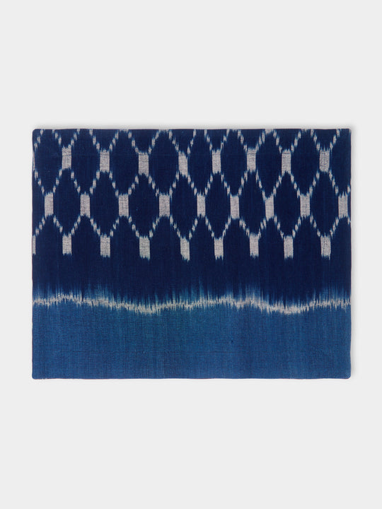 Blue Vintage Thai Ikat Silk Placemats (Set of 4) by The Table Love ...