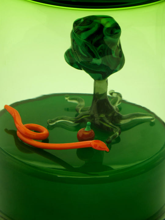 Blue Cloud Hand-Blown Murano Glass Portable Table Light by Green Wolf ...