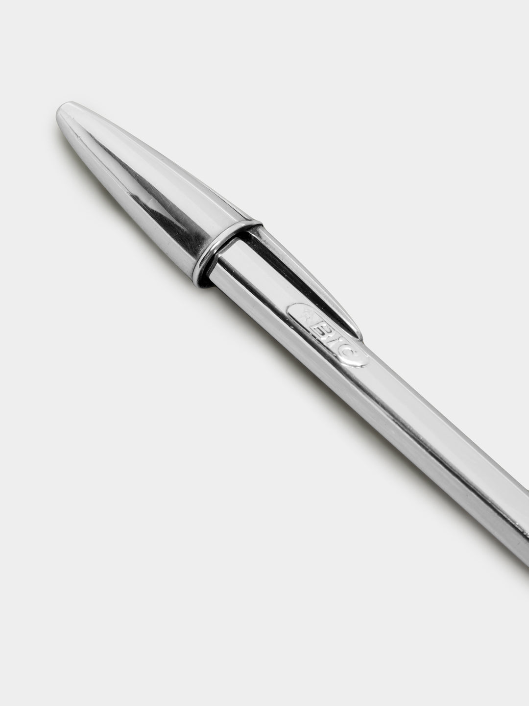 Silver Bic 50th Anniversary Silver Ballpoint Pen by Antique and Vintage ...