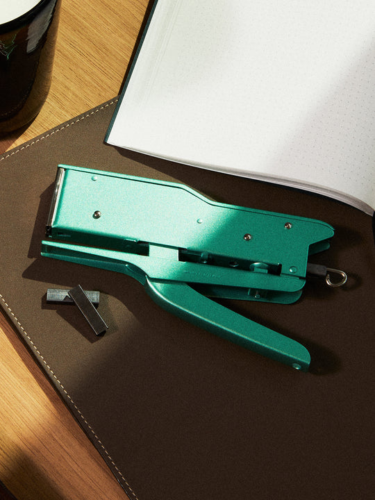 Yellow Steel Plier Stapler by Zenith | ABASK