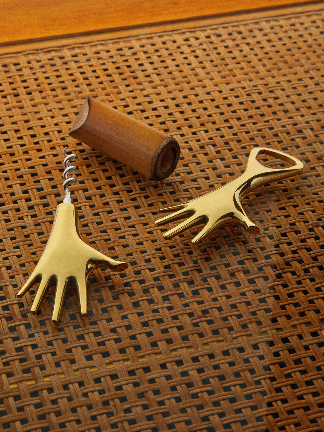 Metallics Hand Brass Corkscrew by Carl Auböck | ABASK