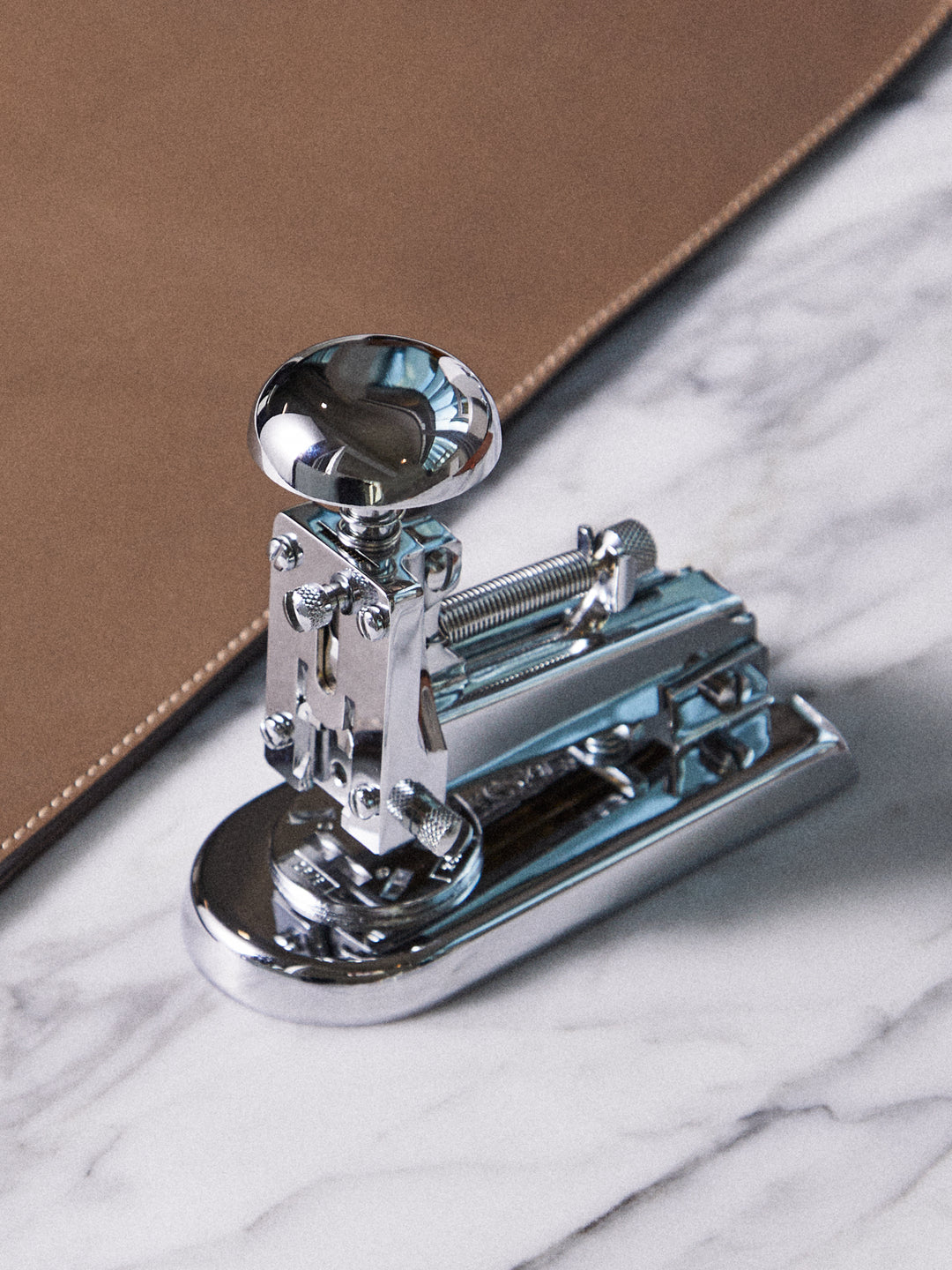 Silver Chrome Stapler by El Casco | ABASK