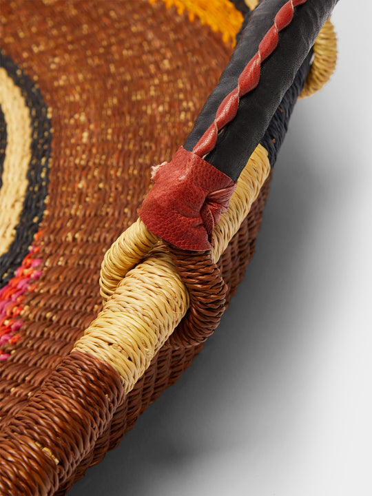 Multiple Banasco Handwoven Elephant Grass Lidded Basket by Baba Tree ...