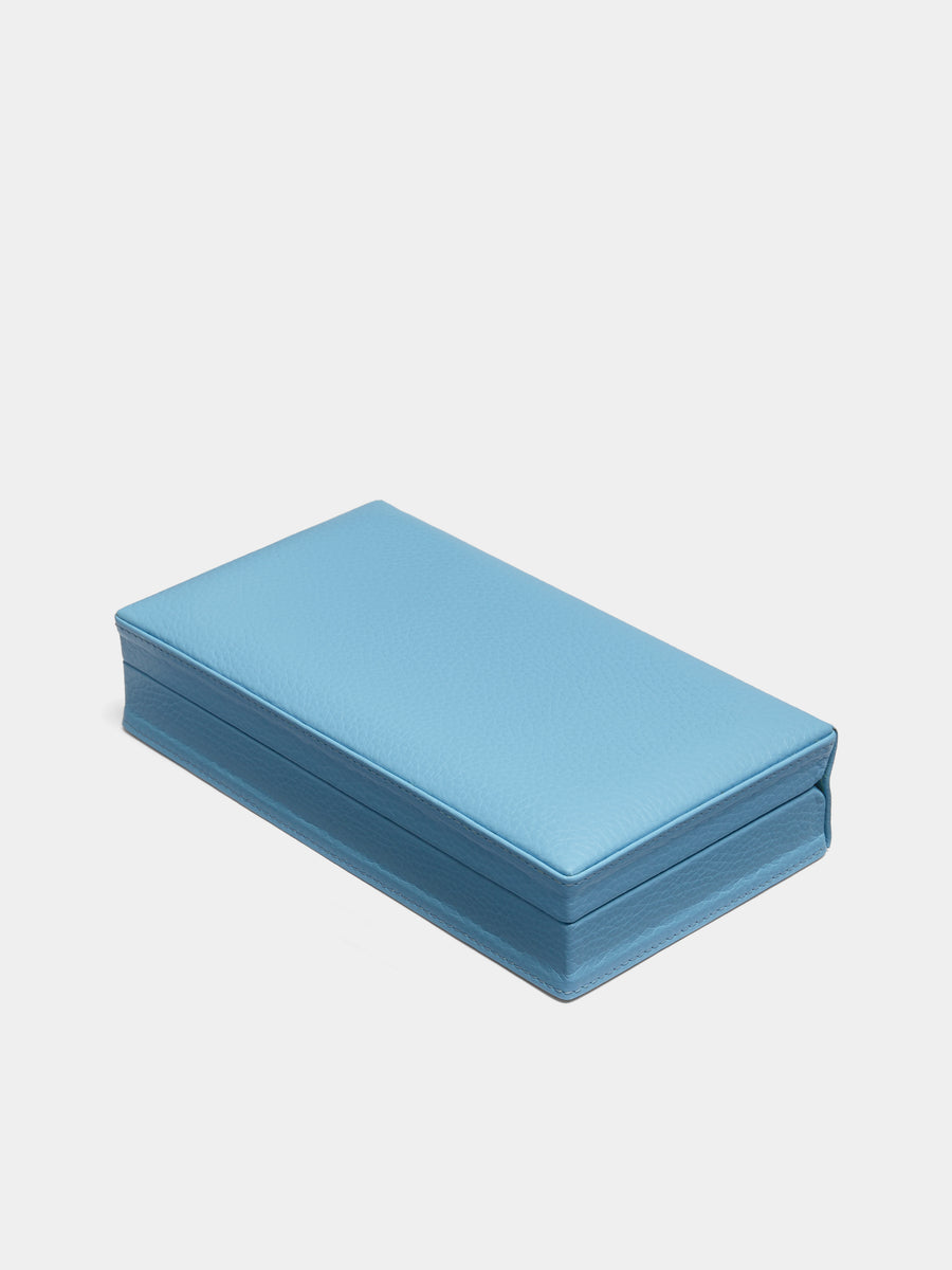 Blue Leather Bridge Set by Noble Macmillan | ABASK