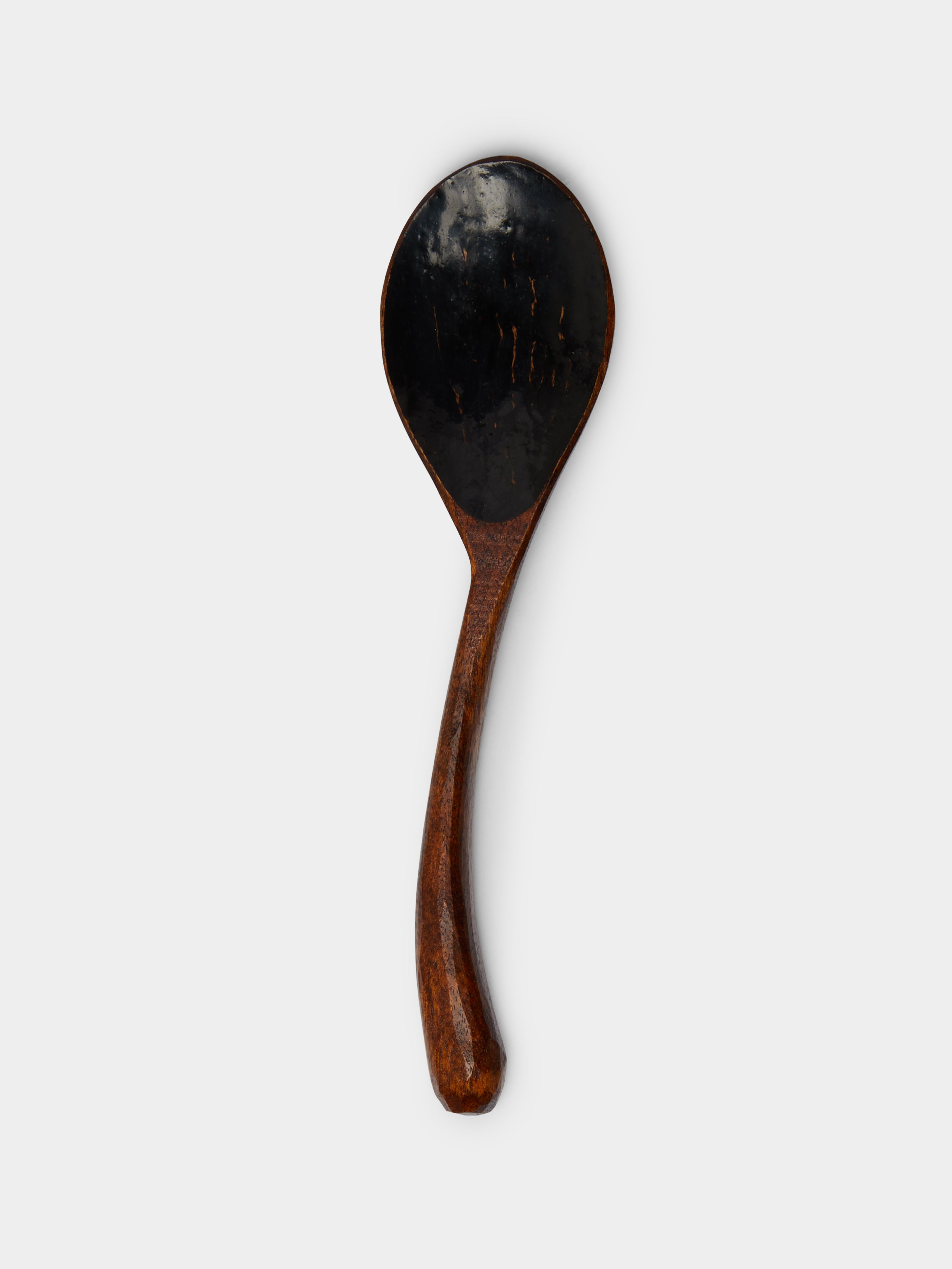 Brown Urushi Maple and Cherry Spoons (Set of 4) by Rabea Gebler | ABASK