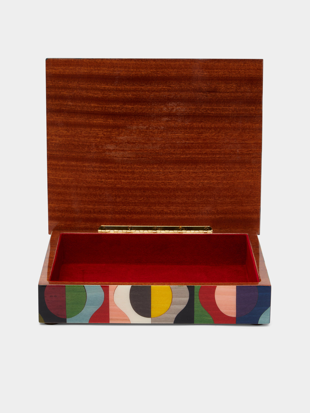 Multiple Geometric Wood Inlay Box by Biagio Barile | ABASK