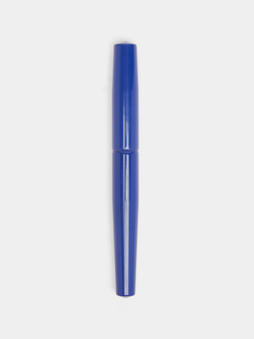 Blue Resin Fountain Pen by R A W | ABASK