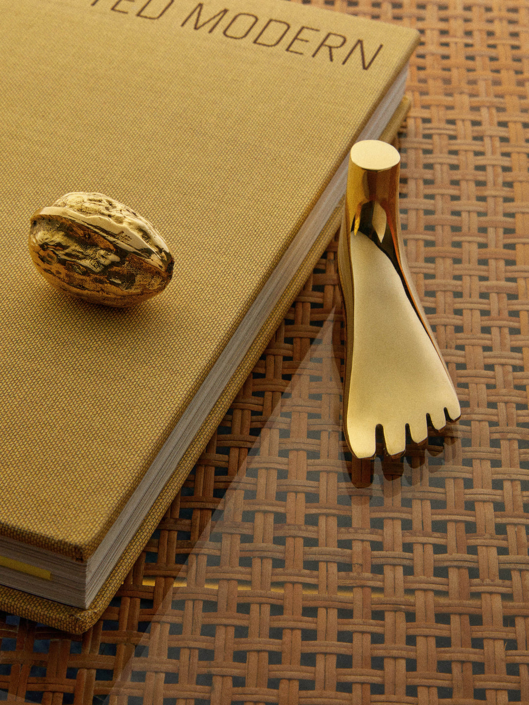 Metallics Foot Brass Paperweight by Carl Auböck | ABASK